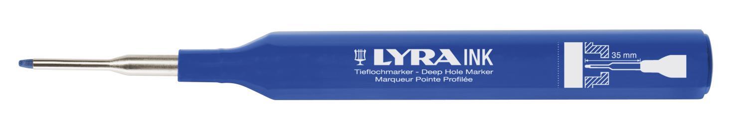 LYRA INK Tieflochmarker blau 4480051 | Adalbert Zajadacz GmbH & Co. KG