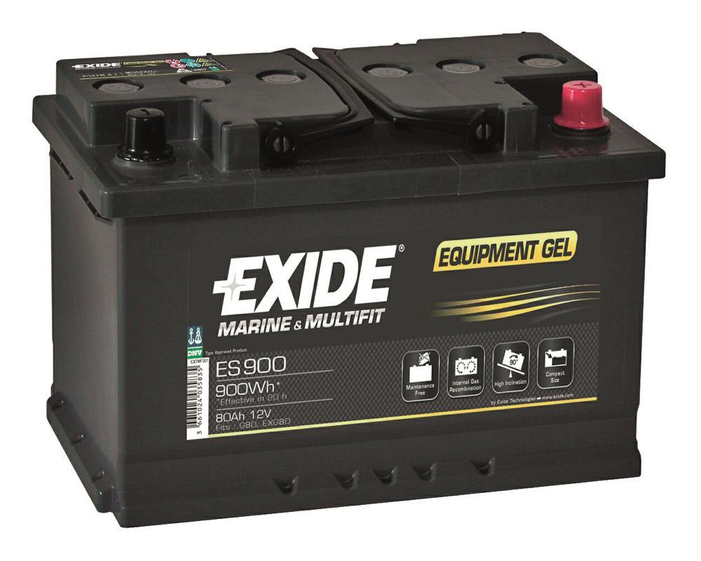 Exide Gel Akku 12V/80Ah EXIDE-GEL-ES 900 | Adalbert Zajadacz GmbH & Co. KG
