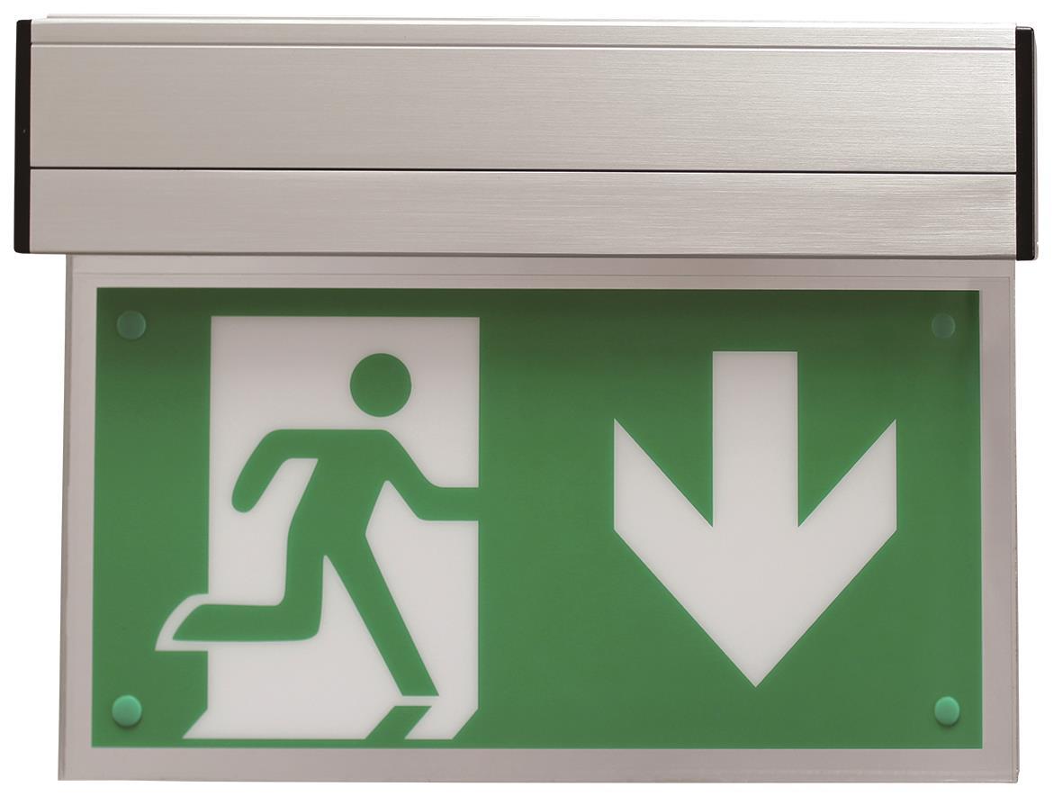 RED LED-Notleuchte 3h 5W IP40 FOLLOW ME | Adalbert Zajadacz GmbH & Co. KG